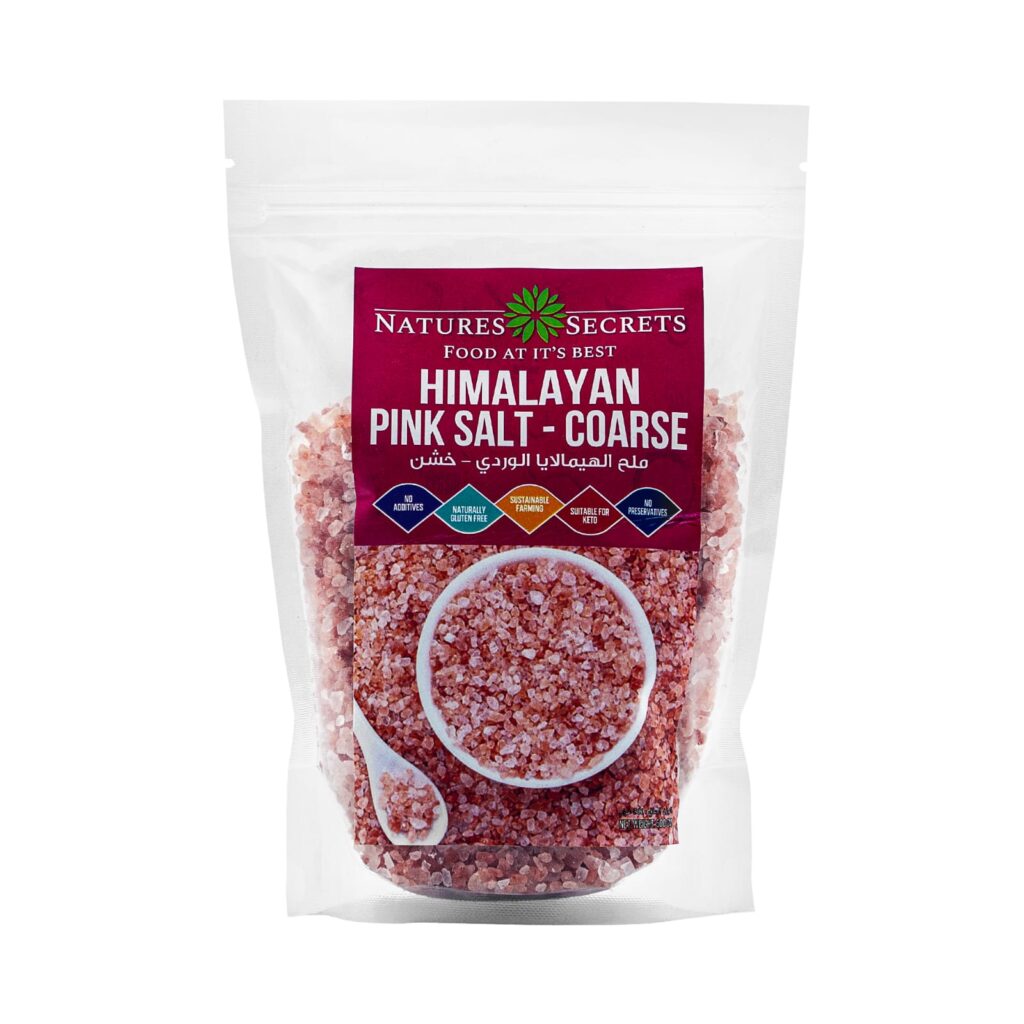 Himalayan Pink Salt Coarse - Natures Secrets