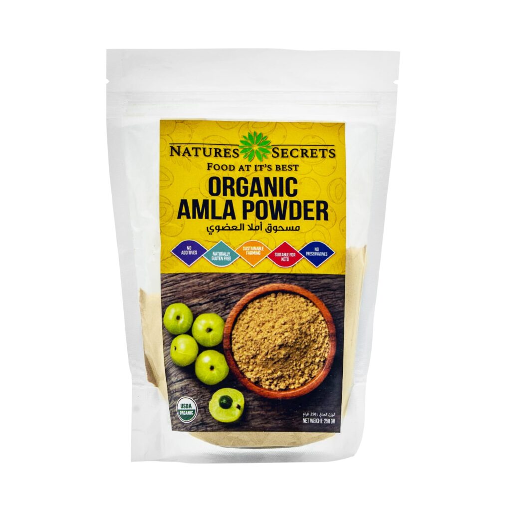 Organic Amla powder - Natures Secrets